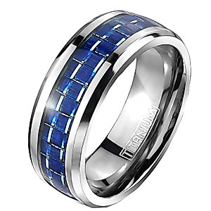 LaRaso & Co His Hers TRIO Wedding Set CZ Bridal Band Engagement Ring Set Him Her Thin Blue Line