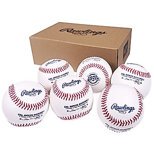 Rawlings | CAL RIPKEN LEAGUE Baseballs | Competition Grade | RCAL1 | Youth/14U | 6 Count