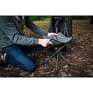 Stansport Apex Fold-Up Stool (G-140), Multicolored