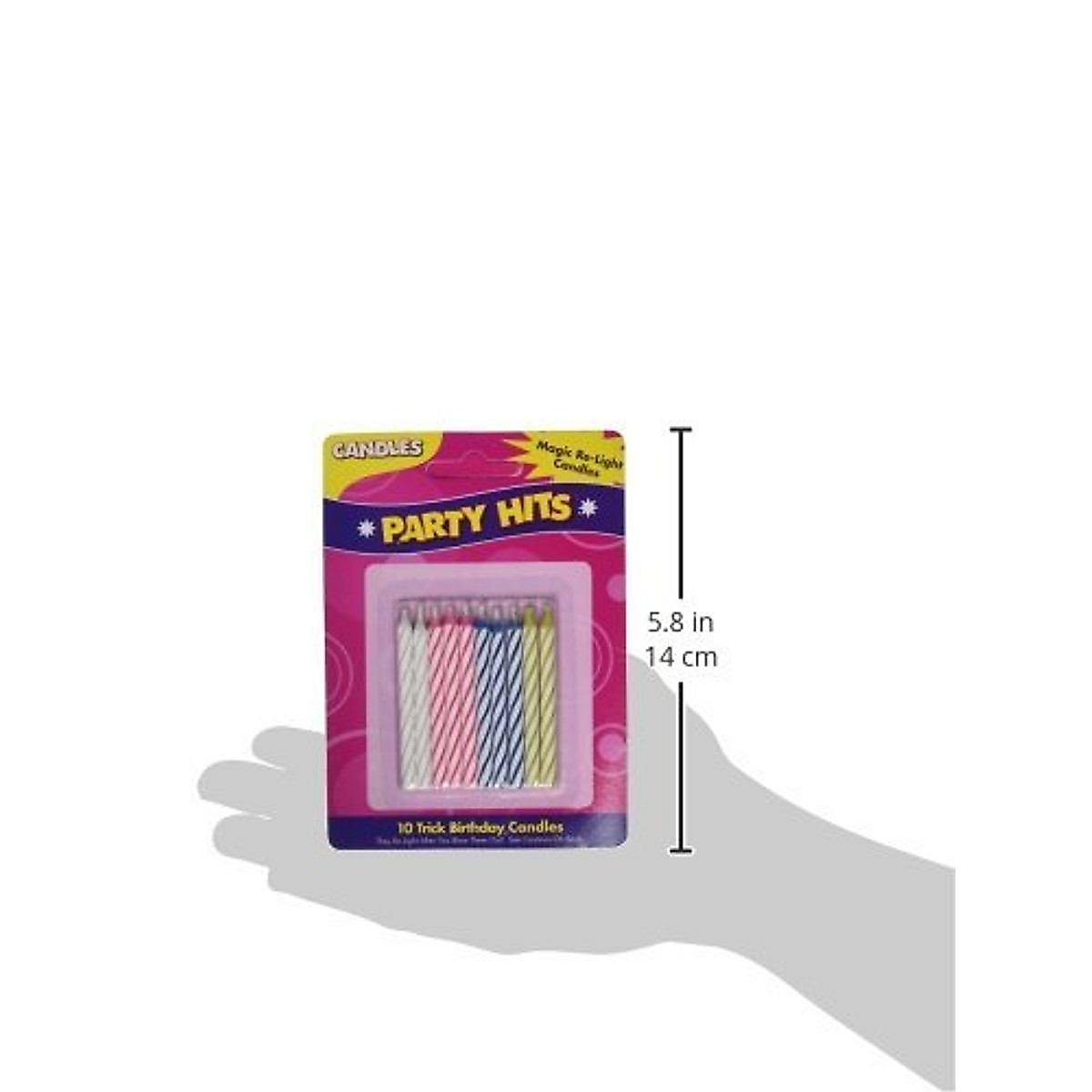 Magic Relighting Birthday Candles(Package May Vary )