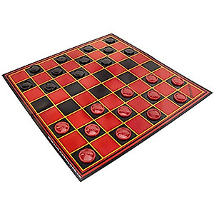 Pressman Chess / Checkers / Backgammon - 3 Games in One with Full Size Staunton Chess Pieces and Interlocking Checkers, 15.62 x 8.00 x 1.50 Inches