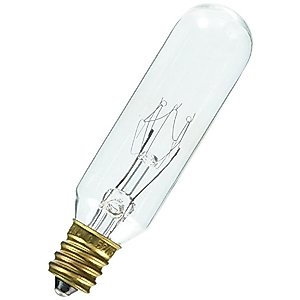 Westinghouse 0388200, 15 Watt, 130 Volt Clear Incand T6 Light Bulb, 1500 Hour 100 Lumen