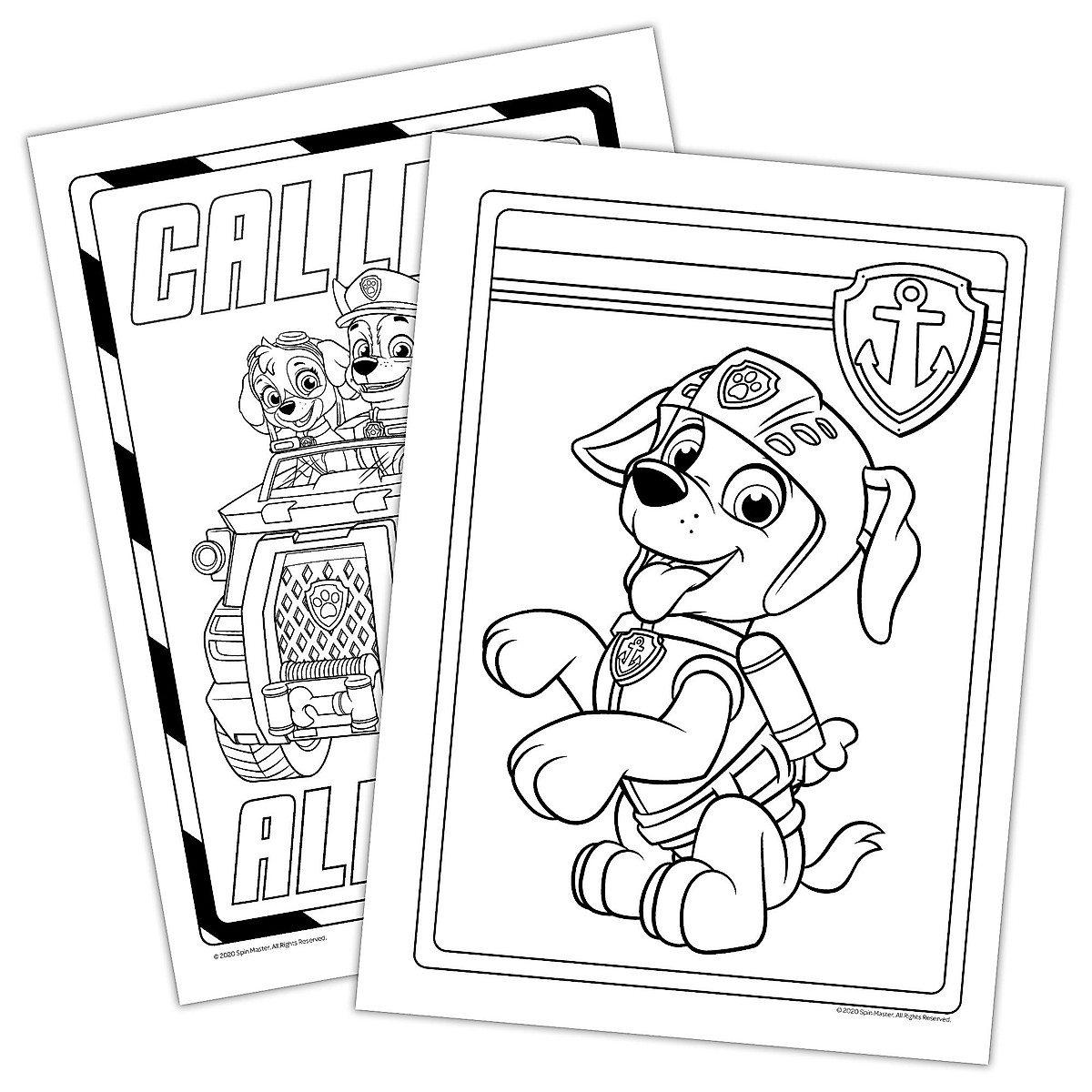 Nickelodeon PAW Patrol 20-Page Imagine Ink Coloring Book with 1 Mess Free Marker Bendon 38709