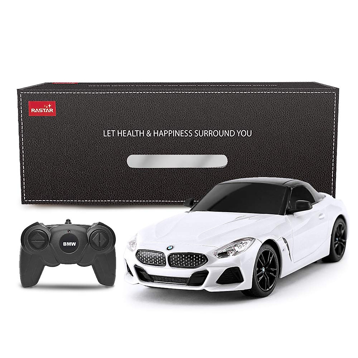 RASTAR BMW Toy Car, 1:24 BMW Z4 Roadster Remote Control R/C Car Model Vehicle for Kids