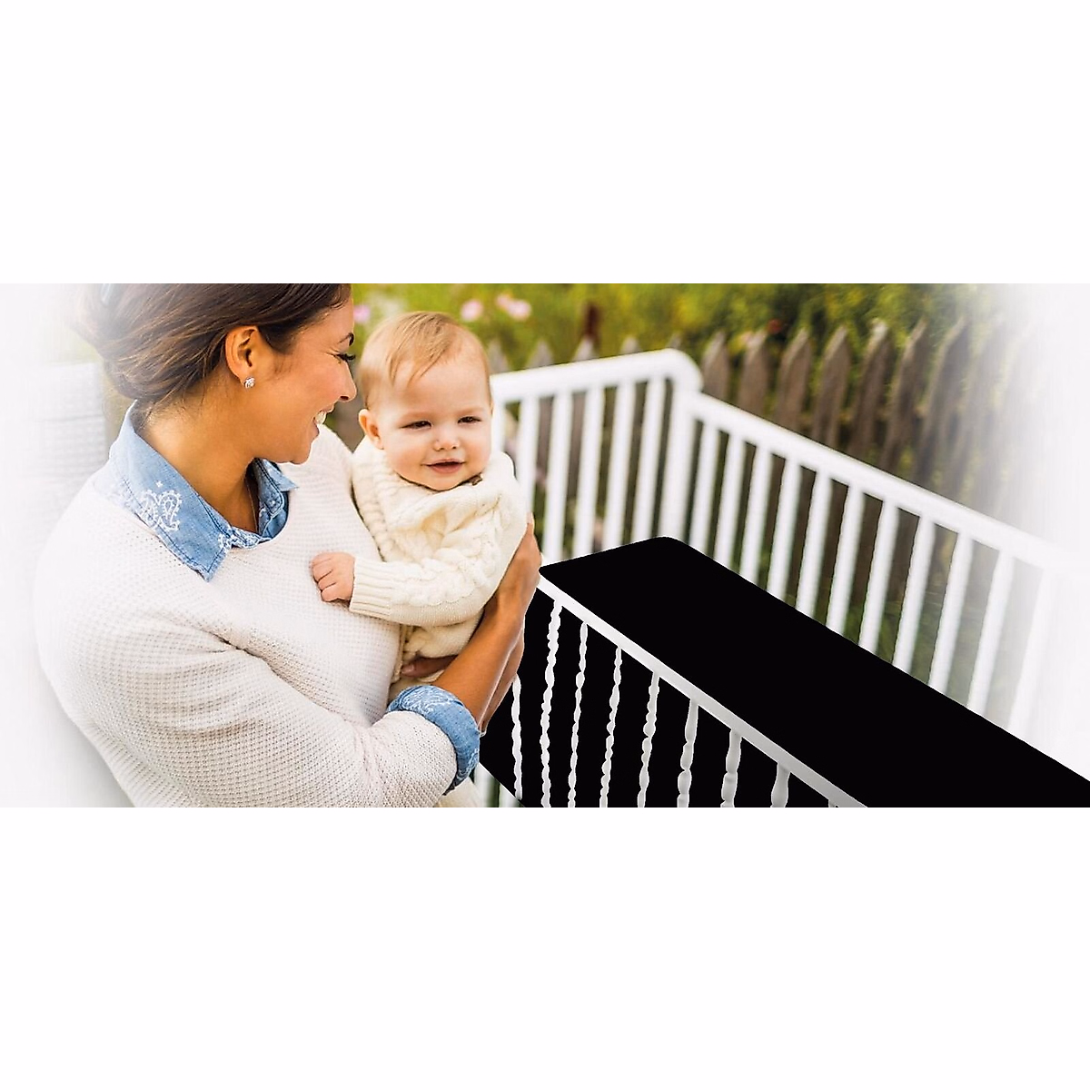 Crescent100% Cotton Black Soft and Comfy Fitted Crib Sheets for Standard Crib and Toddler Mattresses, Hypoallergenic, Breathable for Boys and Girls (Black)