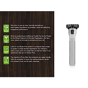 Every Man Jack Manual Razor - Chrome,(1 Pack)