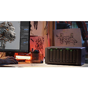 Synology 8 Bay DiskStation DS1821+ (Diskless), 8-bay; 4gb ddr4