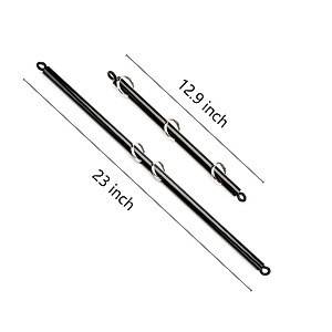 TMEOIIPY 2pcs Expandable Spreader Bar Training Tools for Home Gym Yoga