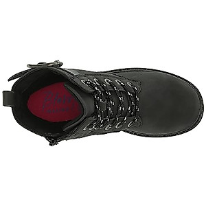 Blowfish Malibu Kids Girls Reyez-ki Combat Boot, Black, 2 Little Kid