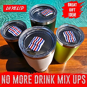 Yeti Magnetic Slider Replacement - Yeti Magslider replacement - Yeti lid magnet fits All Yeti Tumbler Magslider Lids - (USA)-BPA FREE/HAND WASH ONLY