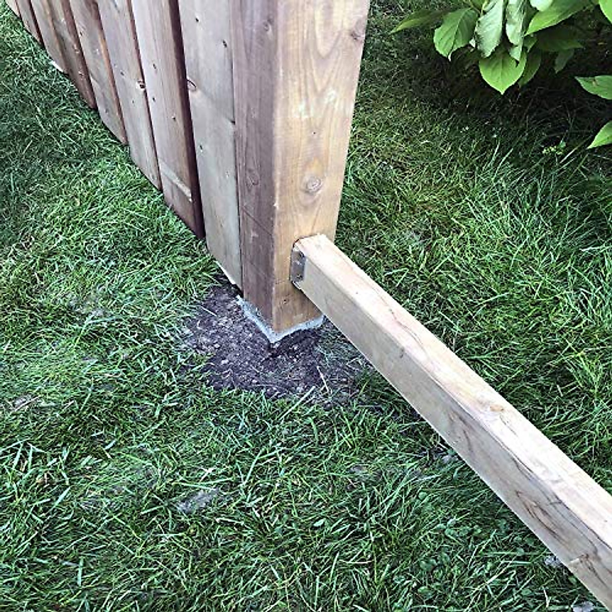 Fast 2K Fence Post Mix and Concrete Alternative and Replacement for Fence Post and Mail Post Installs. 32.8 oz Bag of Expanding Composite Footing Compound