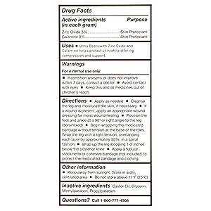 McKesson Unna Boot with Zinc Oxide and Calamine, Non-Sterile, 4 in x 10 yd, 1 Roll