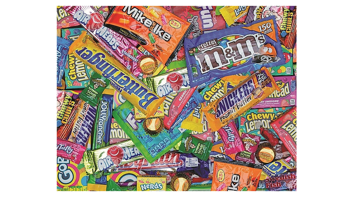 Springbok 500 Piece Jigsaw Puzzle: Sweet Tooth Delight