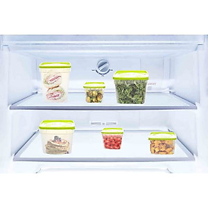 Arrow Plastic Stor-Keeper Freezer Storage Containers - 1.5 Pint Set of 4 Containers by Arrow Plastic