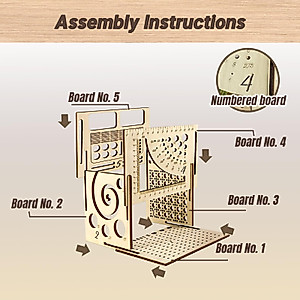 SGIBYN All-in-One Wooden Yarn Bowl for Knitting with Needle Tubes and Velvet Storage Bag.Multifunctional Knitting Tool, Wooden Yarn Bowl Knitting Bowl, Yarn Organizers and Storage.