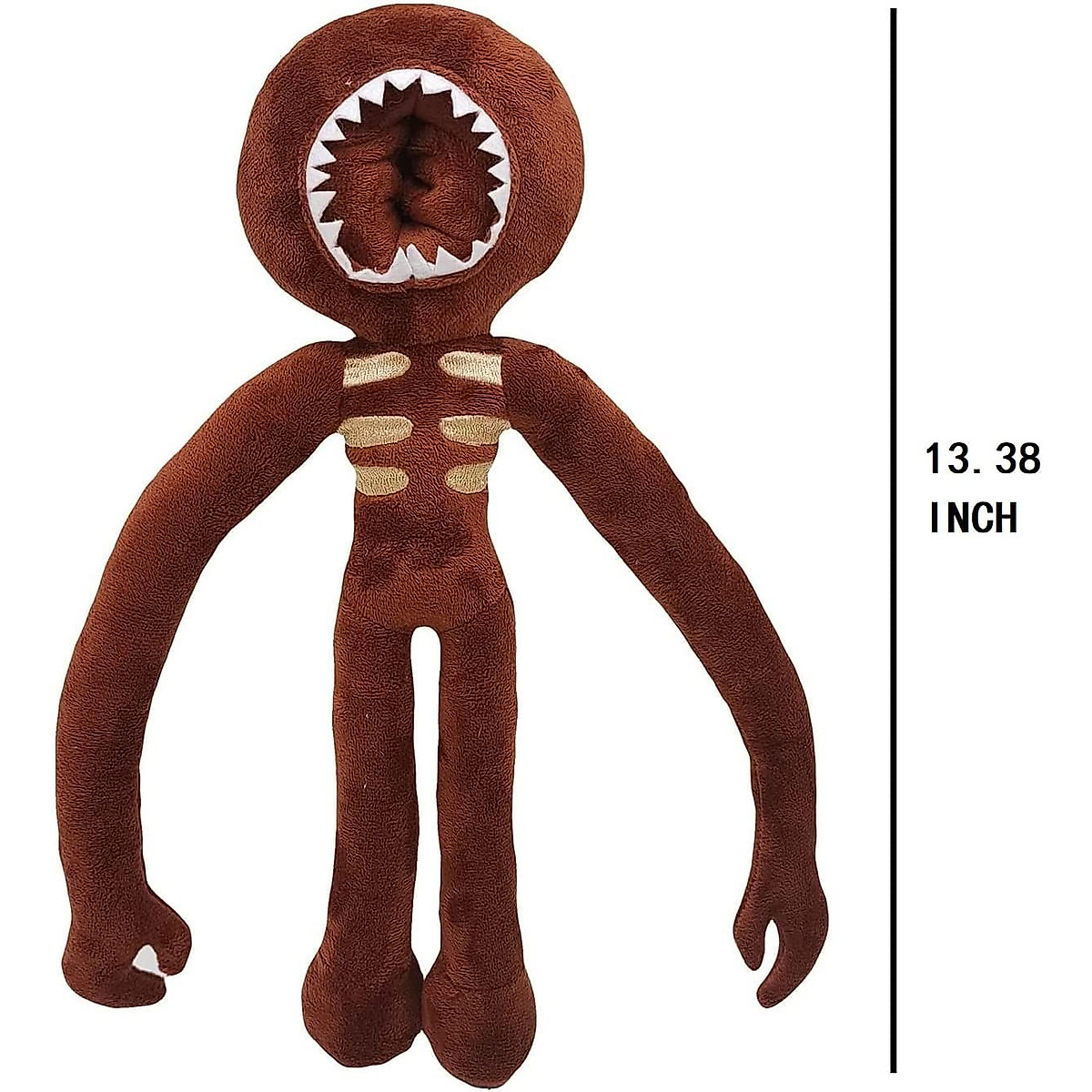 Cvndeux Doors Figure Plush, Figure Toys from Rainbow Plushies, Soft Game Monster Stuffed Doll for Kids and Fans, 13.3"