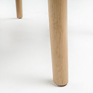 Christopher Knight Home Orrin Fabric Dining Chairs, 2-Pcs Set, Dark Grey / Oak Finish