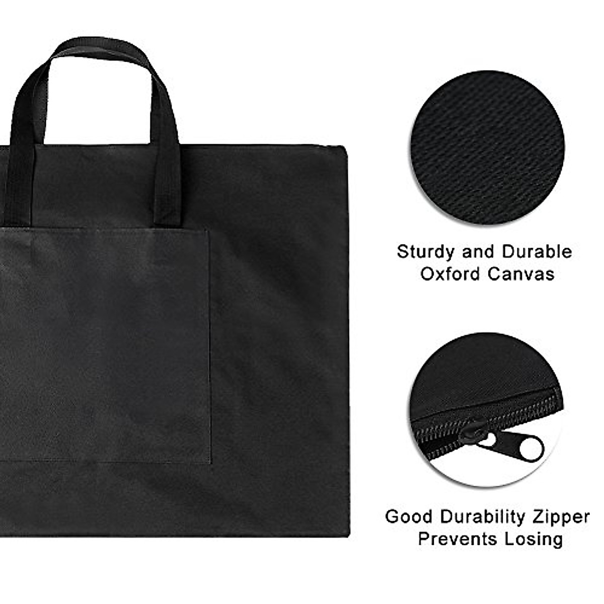 GOTOTOP A2 Drawing Board Protective Carry Bag Art Carrying Bag Waterproof Art Storage File Bag Document Bag with Adjustable Strap, 54 x 69cm