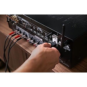 Denon Receiver DRA-900H - 2-Channel Stereo Network Receiver - 100W/Ch. Hi-Fi Amplification, Built-in HEOS, HDCP 2.3 Processing with ARC/eARC Support, Dolby Vision, HLG, Dynamic HDR