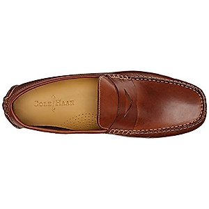 Cole Haan Men's Howland Penny Loafer, Saddle Tan, 9.5 M US