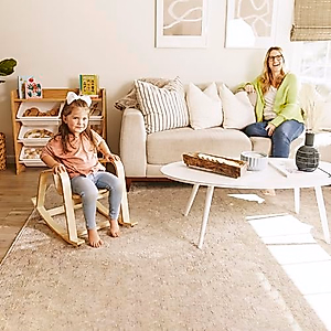 ECR4Kids Bentwood Rocking Chair, Kids Furniture, Natural