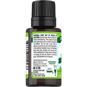 Nature's Truth Vitamin D Drops for Infants | 400 IU | 9.2 mL | D3 Drops for Kids | Vegetarian, Non-GMO, Gluten Free Supplement