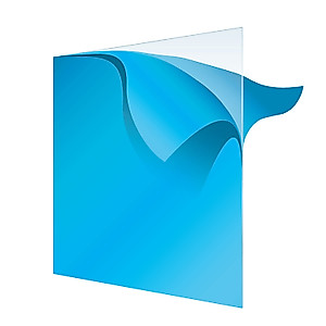 Superior Graphic Supplies PETG Clear Plexiglass Plastic Sheets 48 x 48 inches 30mil (.030"/0.76MM) Thickness for DIY, Display Projects and Crafts