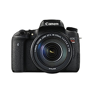 Canon EOS Rebel T6s Digital SLR with EF-S 18-135mm is STM Lens