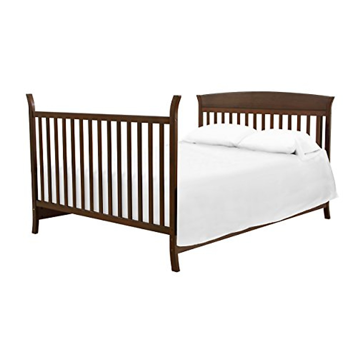 DaVinci Twin/Full Size Bed Conversion Kit (M4799) in Espresso