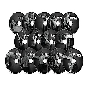 RIPT90: 90 Day 14-DVD Workout Program with 14 Exercise Videos Training Calendar