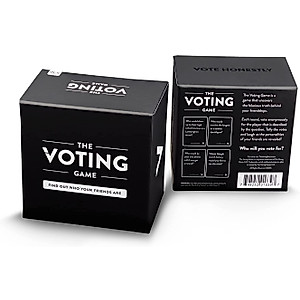 The Voting Game - The Hilarious Adult Party Card Game About Finding Out Who Your Friends are - Perfect for College Students, Fun Parties and Board Games Night with Your Friends