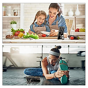 Jusy Samsung Galaxy S22 Ultra 5G Case - 6D Plating Astronaut Stand, Camera Protector, Shockproof Bumper, Love Heart Theme, Elegant Design for Girls & Women - Black