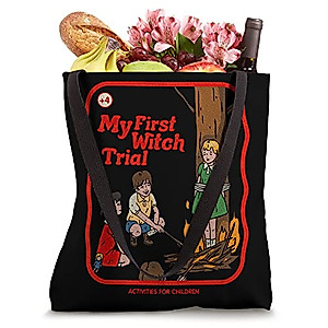 My First Witch Trial Vintage Childgame Horror Goth Punk Tote Bag