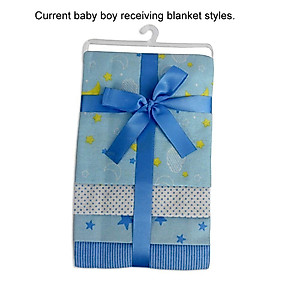 Gift Baskets Associates Welcome Baby Bassinet New Baby Gift Basket, 89062-Blue