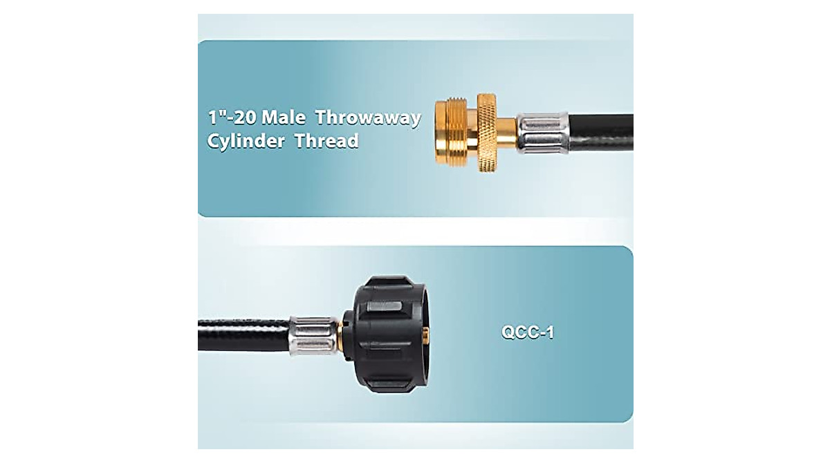 SHINESTAR Propane Adapter Hose - Efficient & Easy to Use