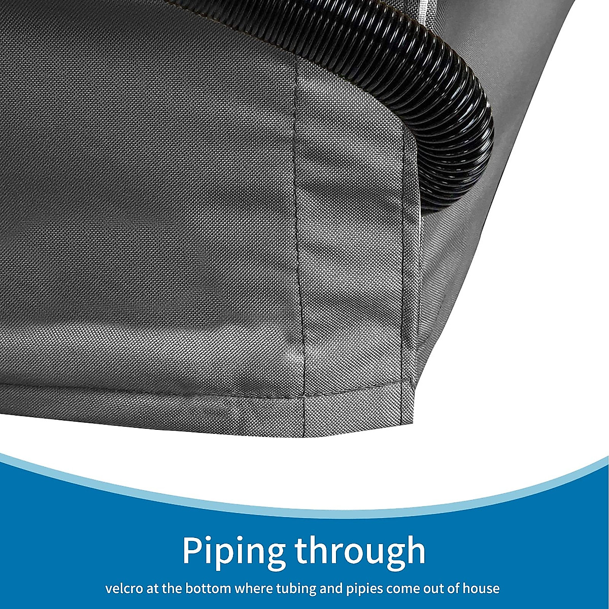 Liamoy Air Conditioner Cover for Outside Units - AC Cover Waterproof and Durable, Square Fits 30 x 30 x 32 Inches