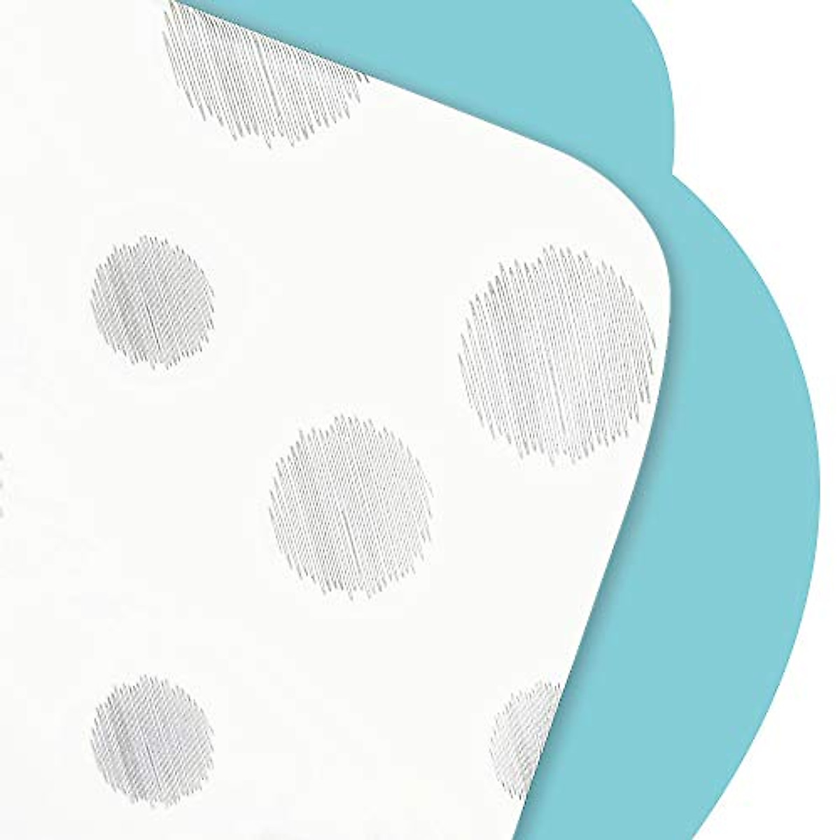 Papablic Waterproof Bassinet Fitted Sheet, 100% Jersey Knit Cotton, Compatible with Papablic & Mika Micky Bedside Sleeper