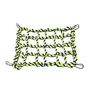 POPETPOP Animal Toys Bird Rope Perches Parrot Toys Chew Toys Hammock Net Animal Activity Toy Mozui Swing Bird Toy Guinea Pig Hammock Chinchilla Cage Ferret Toys Cotton Rope Net Cooling Down