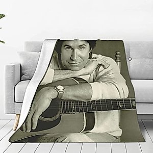 Flannel Blanket Dan Fogelberg Soft Lightweight Throw Blanket Warm Durable Sofa Couch Decor Beding 50"X40"