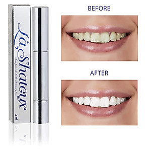 Premium Teeth Whitening Non Peroxide Formula Pen - 40+ Uses - No Sensitivity - Healthy Teeth Whitening - Snow White Teeth