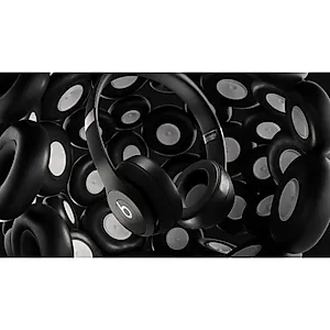 Beats Solo 4 - Wireless Bluetooth On-Ear Headphones, Apple & Android Compatible, Up to 50 Hours of Battery Life - Matte Black (Renewed)