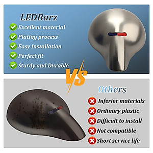 LEDBarz RP28595SS Shower Knob Replacement with Cover for Delta Shower Faucet Handle,Shower Temperature Knob,Stainless Steel Color