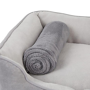 EveryYay Essentials Dog Bed Bundle 22" L X 18" W Small Gray