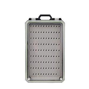 Fly Box Magnet Waterproof Fly Fishing Box Smart Pocket Size Fishing Storage Fishing Tackle Case(M)
