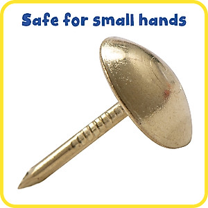 READY 2 LEARN Tack A Tile - Wooden Hammer Toy for Kids Aged 4 and up - 100 Shapes - Big Corkboard - Kid-Friendly Tacks - Foster Imagination, Fine Motor Skills and Reasoning