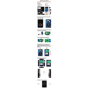 GamePi43 Accessories Kit for Raspberry Pi 4B/3B+/3B/2B/B+ Portable Retro Video Handheld Game Console with 4.3inch IPS Display 800x480 Pixel 60 fps Smooth Gaming Experience Speaker Earphone Jack