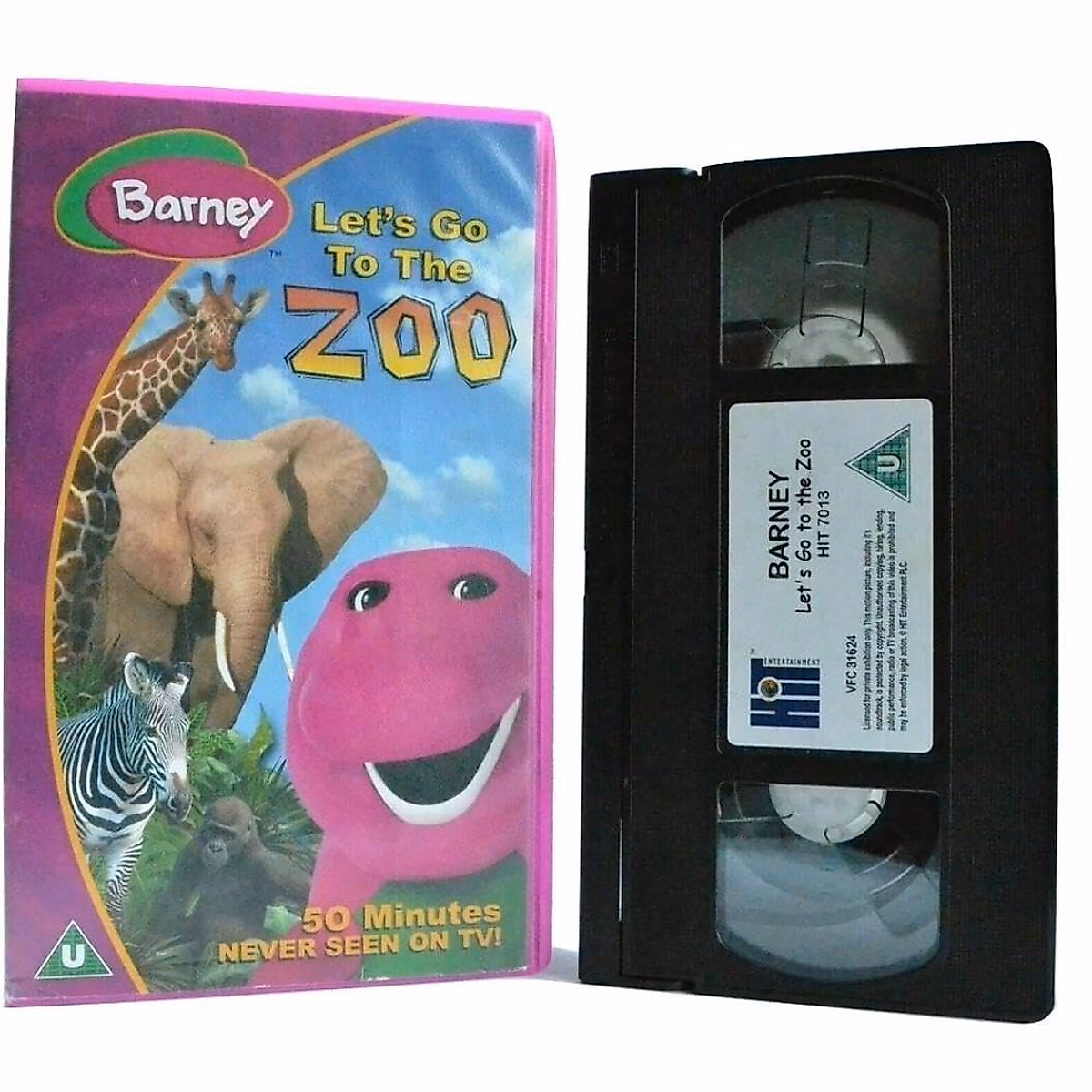 Barney - Let's Go to The Zoo [VHS]
