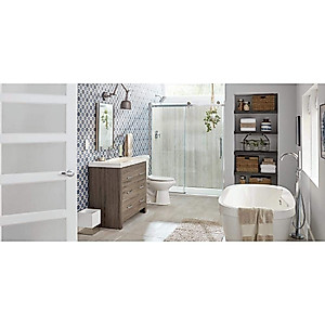 MOEN Genta Single-Handle 1-Spray Tub and Shower Faucet in Chrome