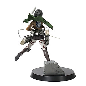 Sega On Titan Survey Corps 7" Mikasa Ackerman Action Figure with 3D Maneuver Gear