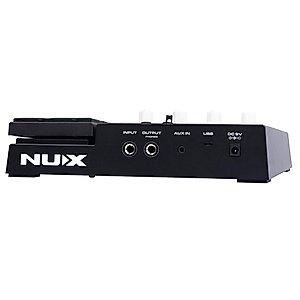 NUX MG-300 Multi Effects Pedal TSAC-HD Pre-Effects,Amp Modeling algorithm,CORE-IMAGE Post-Effects,IR,56 drum beats,60 seconds Phrase Loop